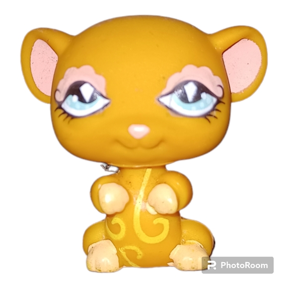 Hasbro | Toys | Littlest Pet Shop Lps 462 Mouse Brown With Blue Diamond ...